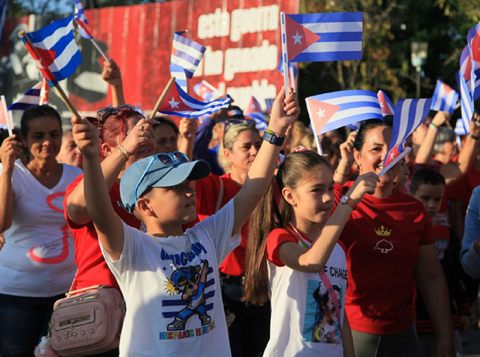 Primero de mayo: millones marchan en toda Cuba por la soberanía y ...